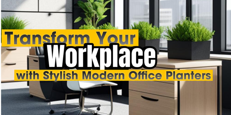 Transform Your Workplace with Stylish Modern Office Planters – JP Planters